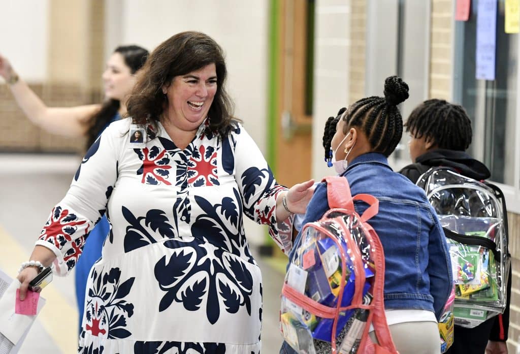 PHOTOS: Springdale Elementary welcomes students on first day of school ...