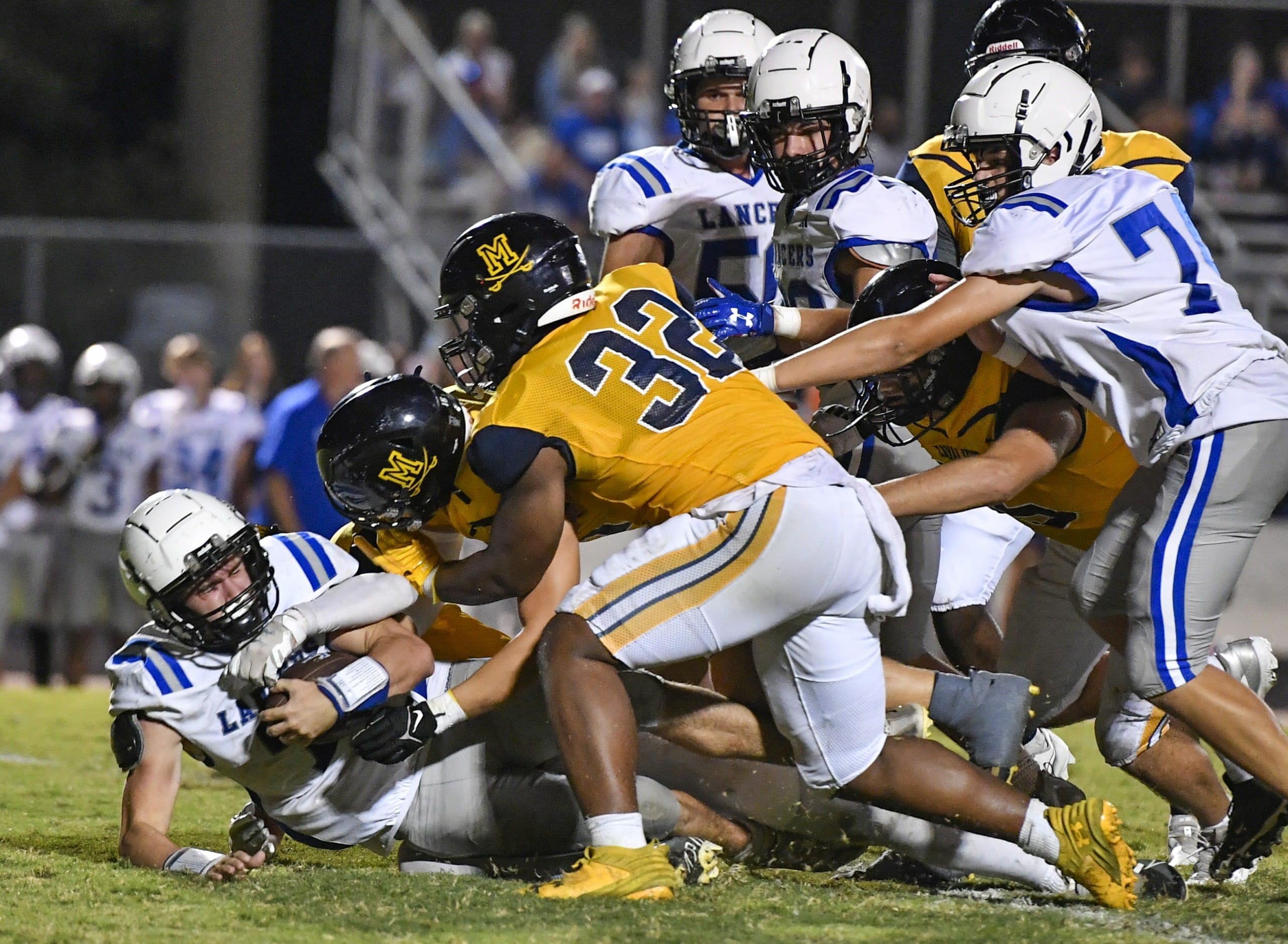 Mount de Sales offense comes alive for Homecoming, Cavs defeat CFCA ...