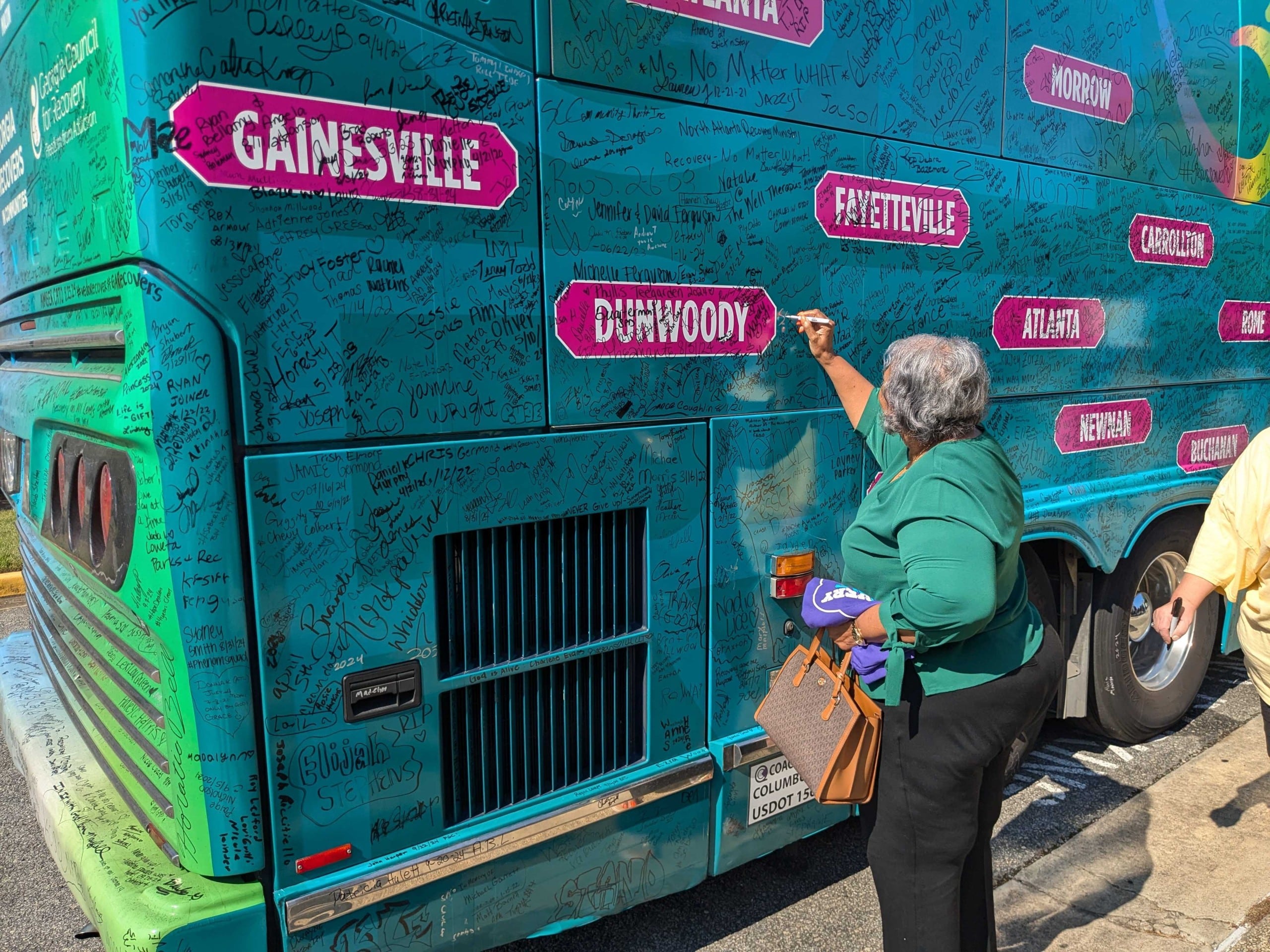 Statewide bus tour brings discussion about addiction recovery to Macon ...