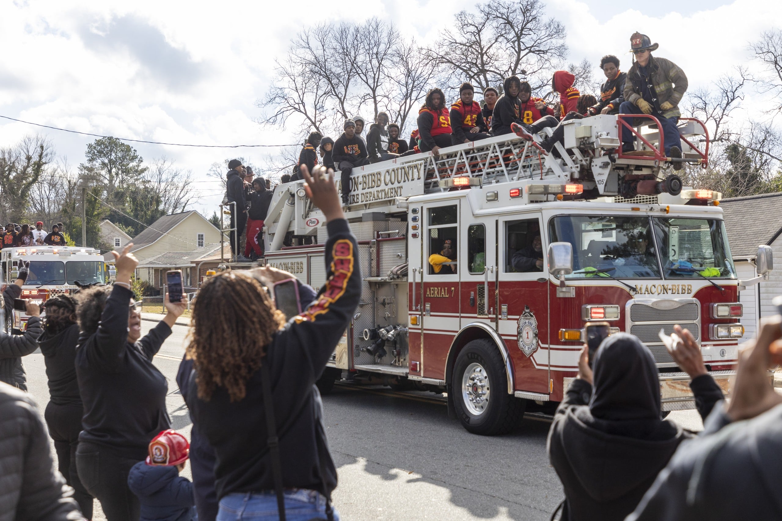 PHOTOS: Parade and Pep Rally held for Northeast football team – The ...