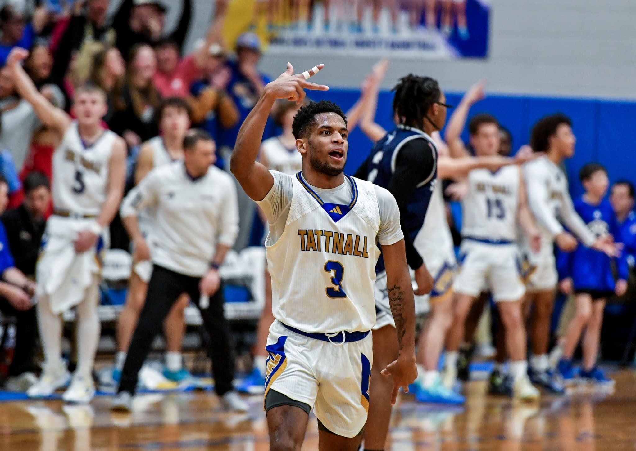 Tattnall survives third clash with Stratford 66-64 to advance to GIAA ...