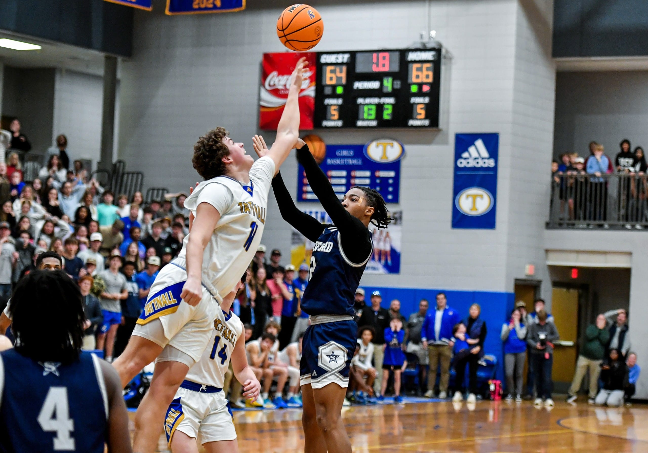 Tattnall survives third clash with Stratford 66-64 to advance to GIAA ...